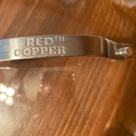 Red tm Copper | Kitchen | Vintage Red Tm Copper Glass Lid With The Hole ...